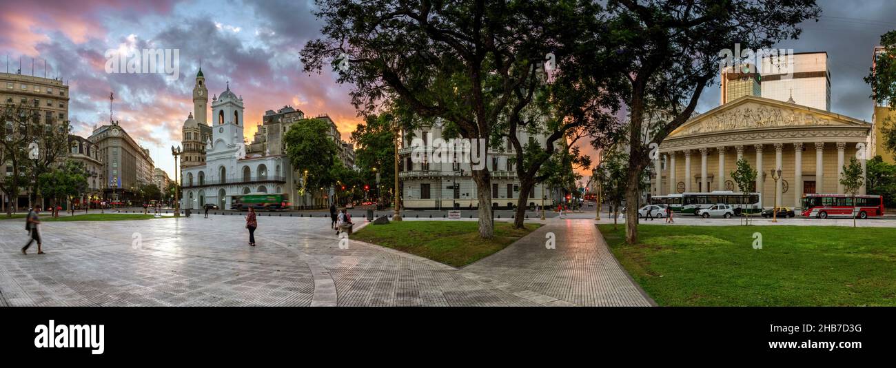 Plaza de Mayo (May Square). Buenos Aires, Argentina Stock Photo - Alamy