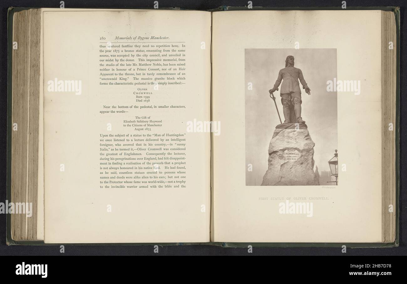 Statue of Oliver Cromwell in Manchester, First Statue of Oliver ...