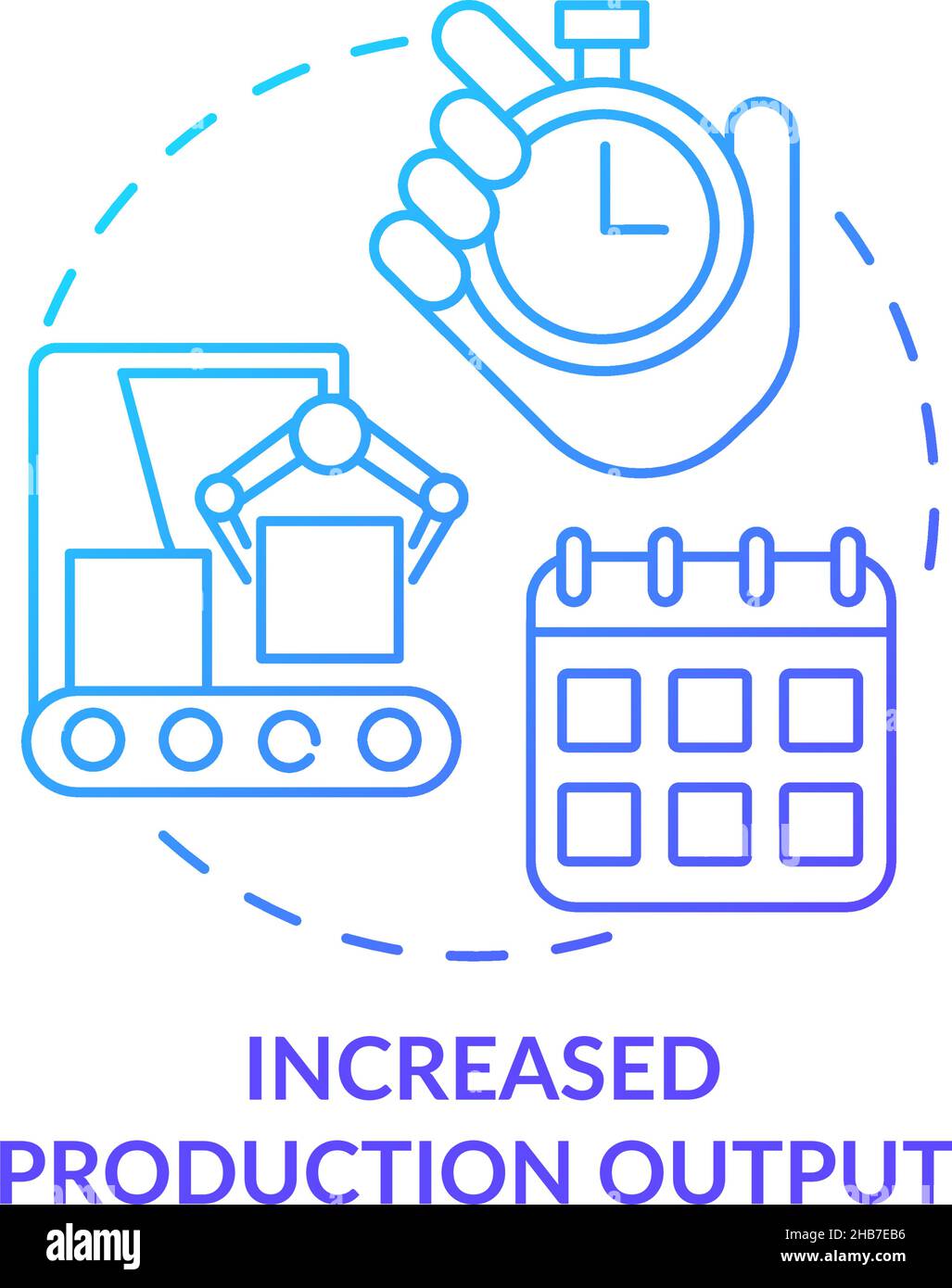 Output increase production hi-res stock photography and images - Alamy