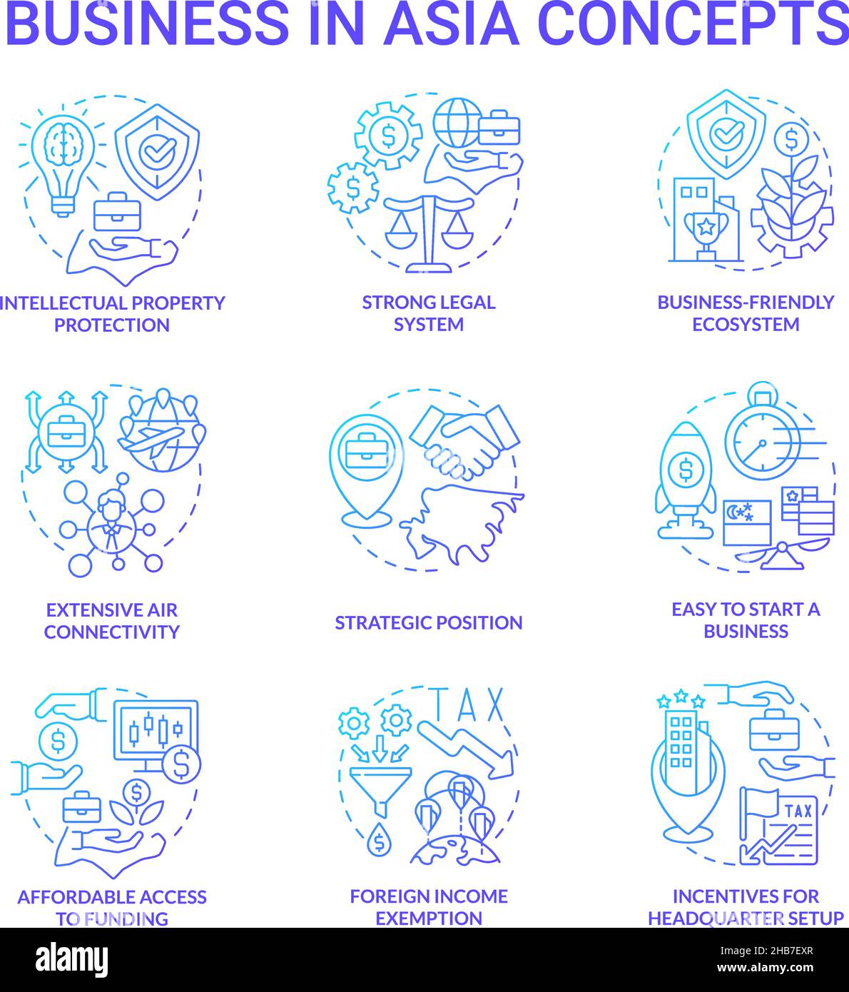 Foreign company china Stock Vector Images - Alamy