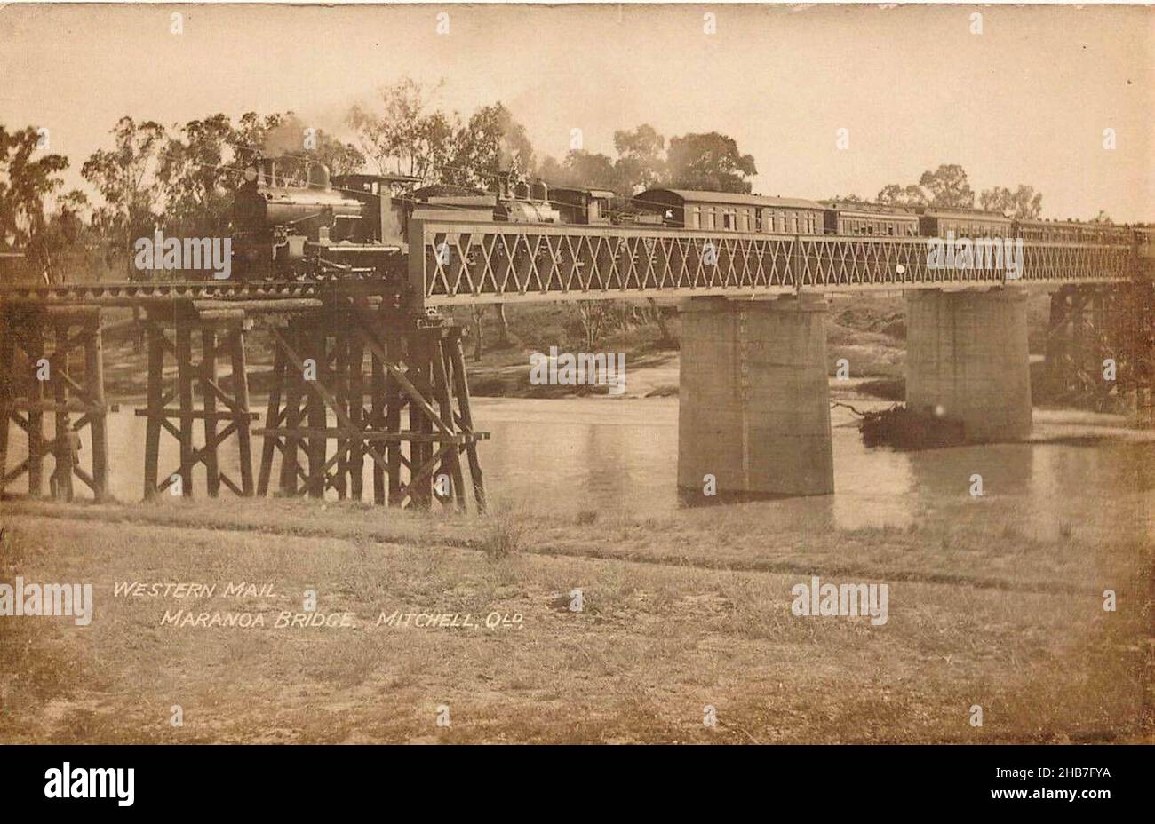 Early 1900s mail train hi-res stock photography and images - Alamy