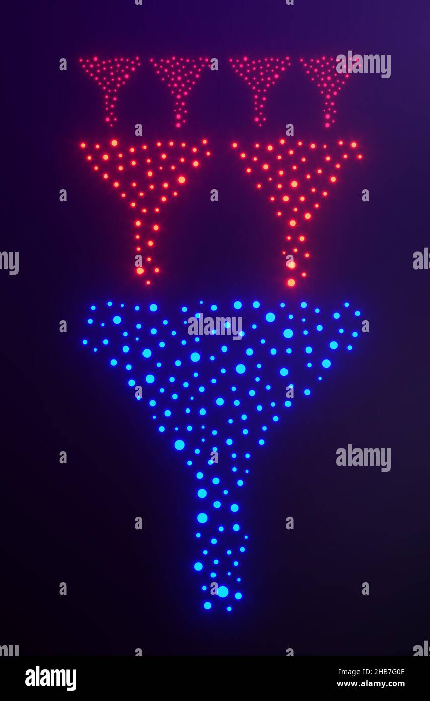 Sorting machine illustration hi-res stock photography and images - Alamy