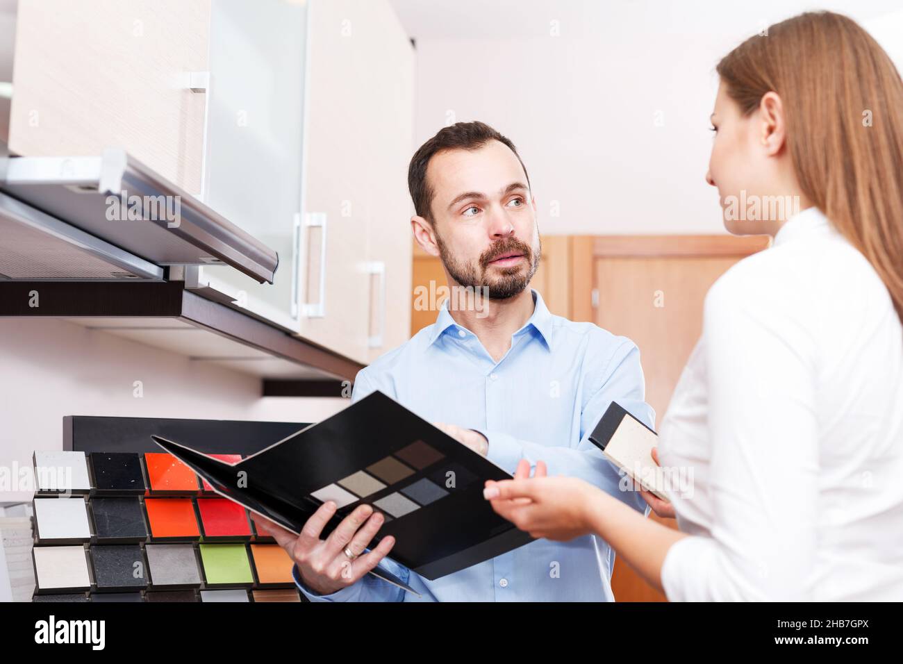Kitchen salesman hi-res stock photography and images - Alamy