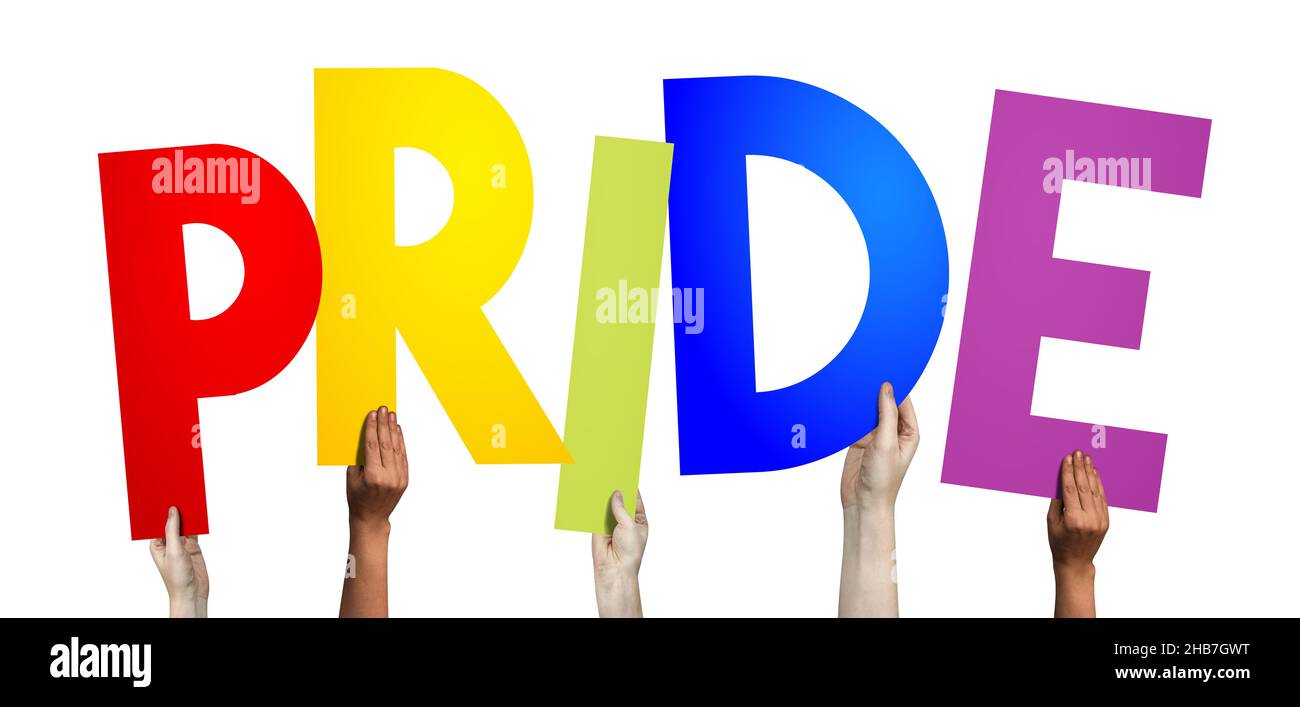 Lgbt pride banner Cut Out Stock Images & Pictures - Alamy