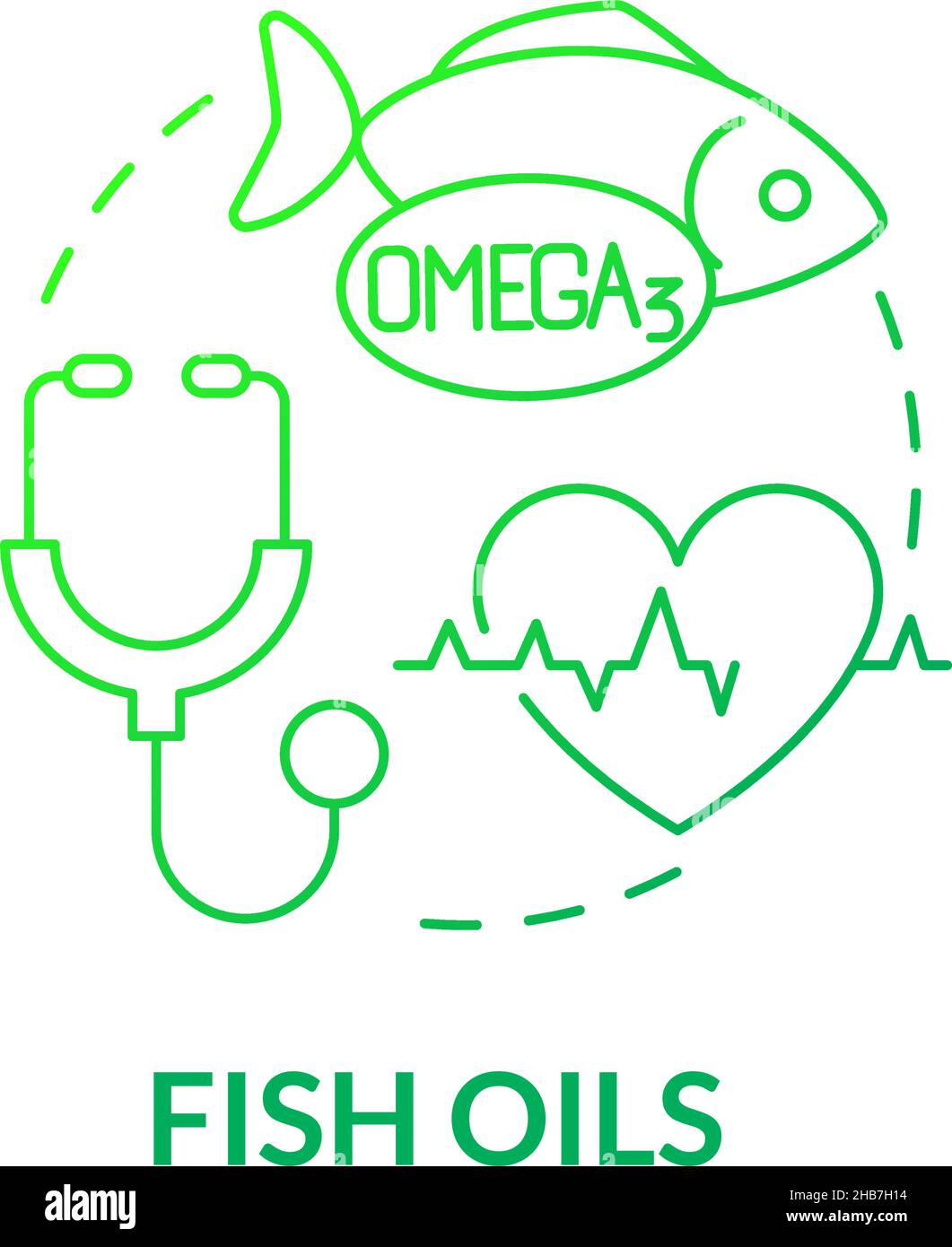 Omega 3 fish oils Stock Vector Images - Alamy