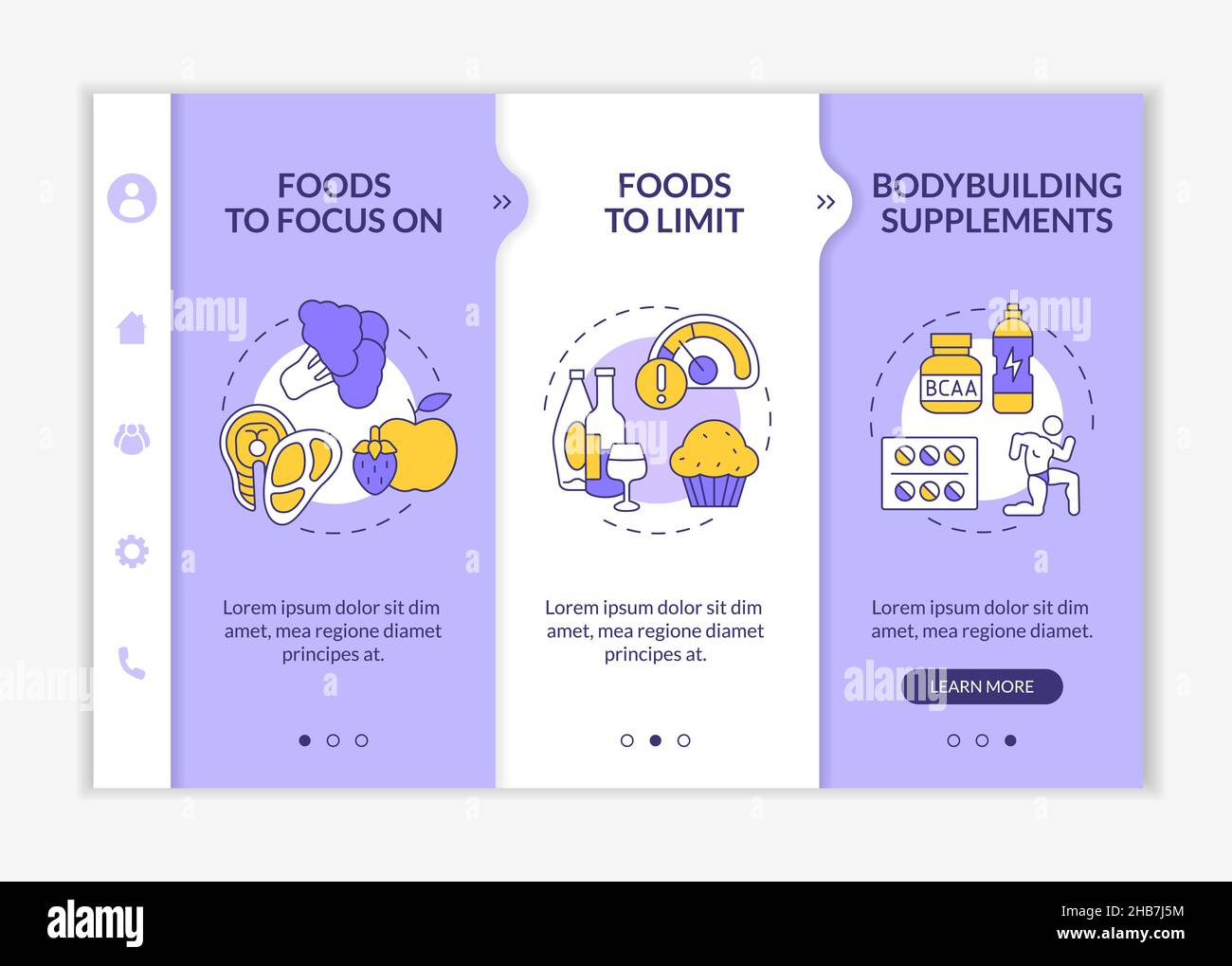 Bodybuilding website Cut Out Stock Images & Pictures - Alamy