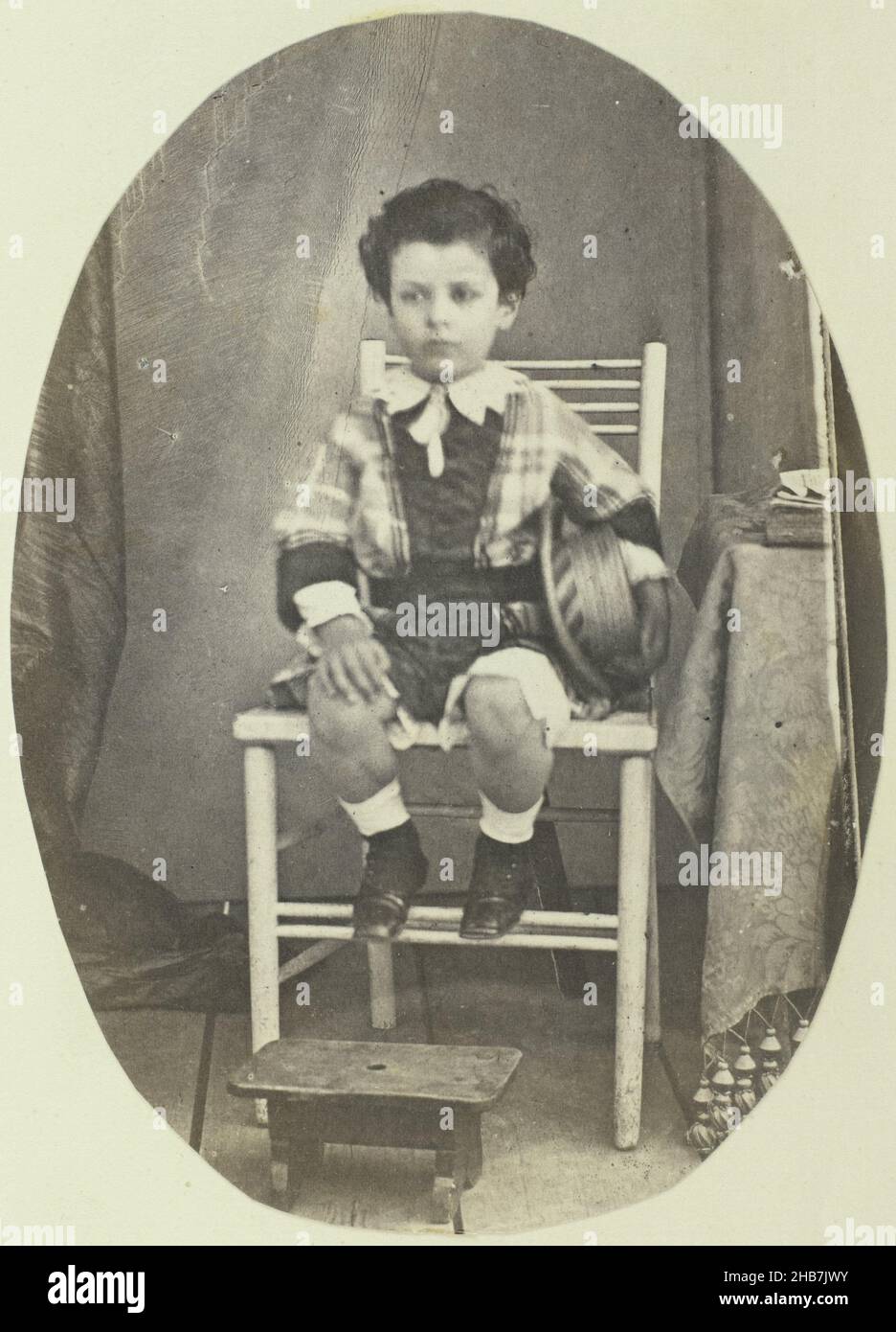 Portrait of Louis Asser, Eduard Isaac Asser, Amsterdam, c. 1854, paper ...