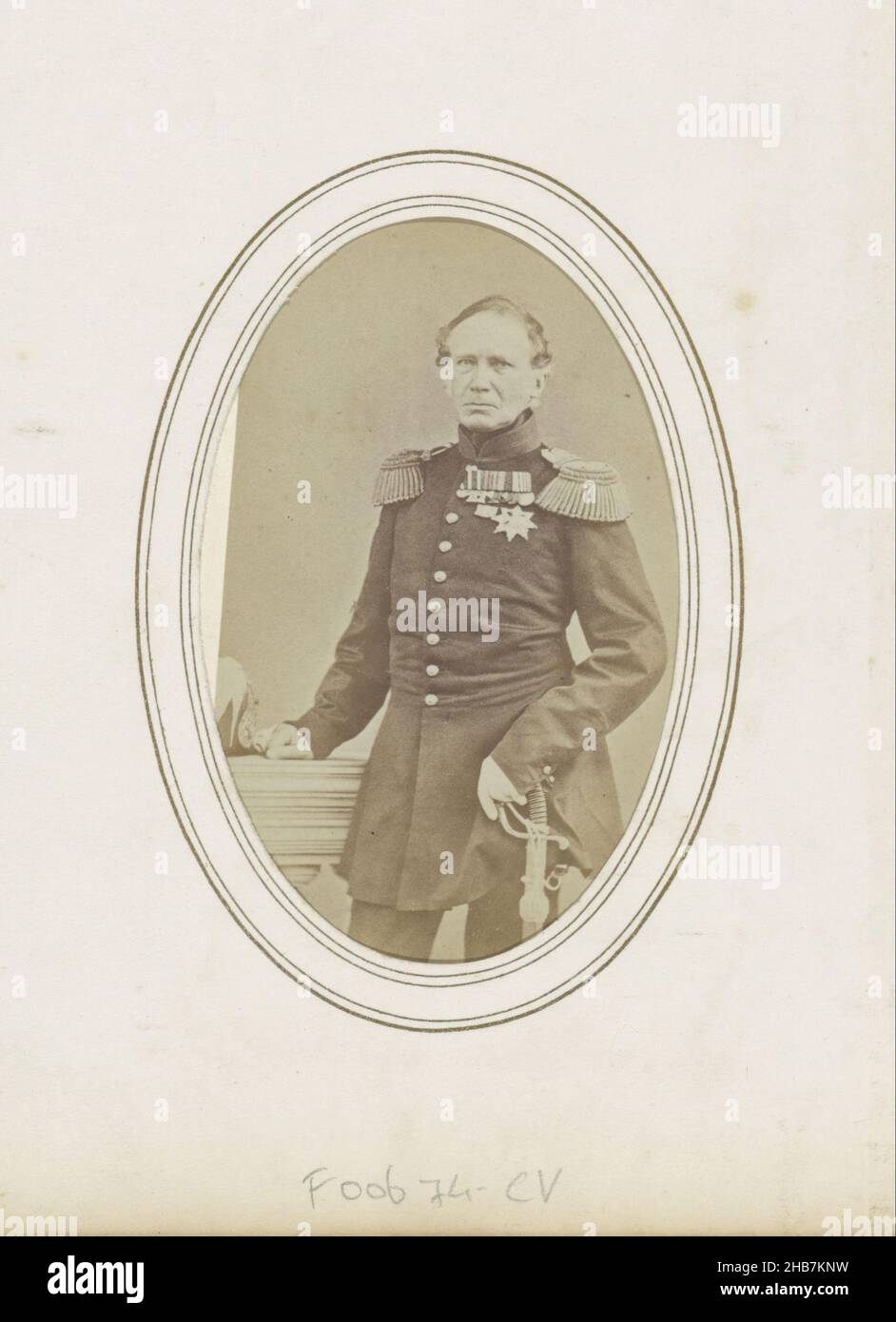 Portrait of Frederick, Prince of the Netherlands, in military costume ...