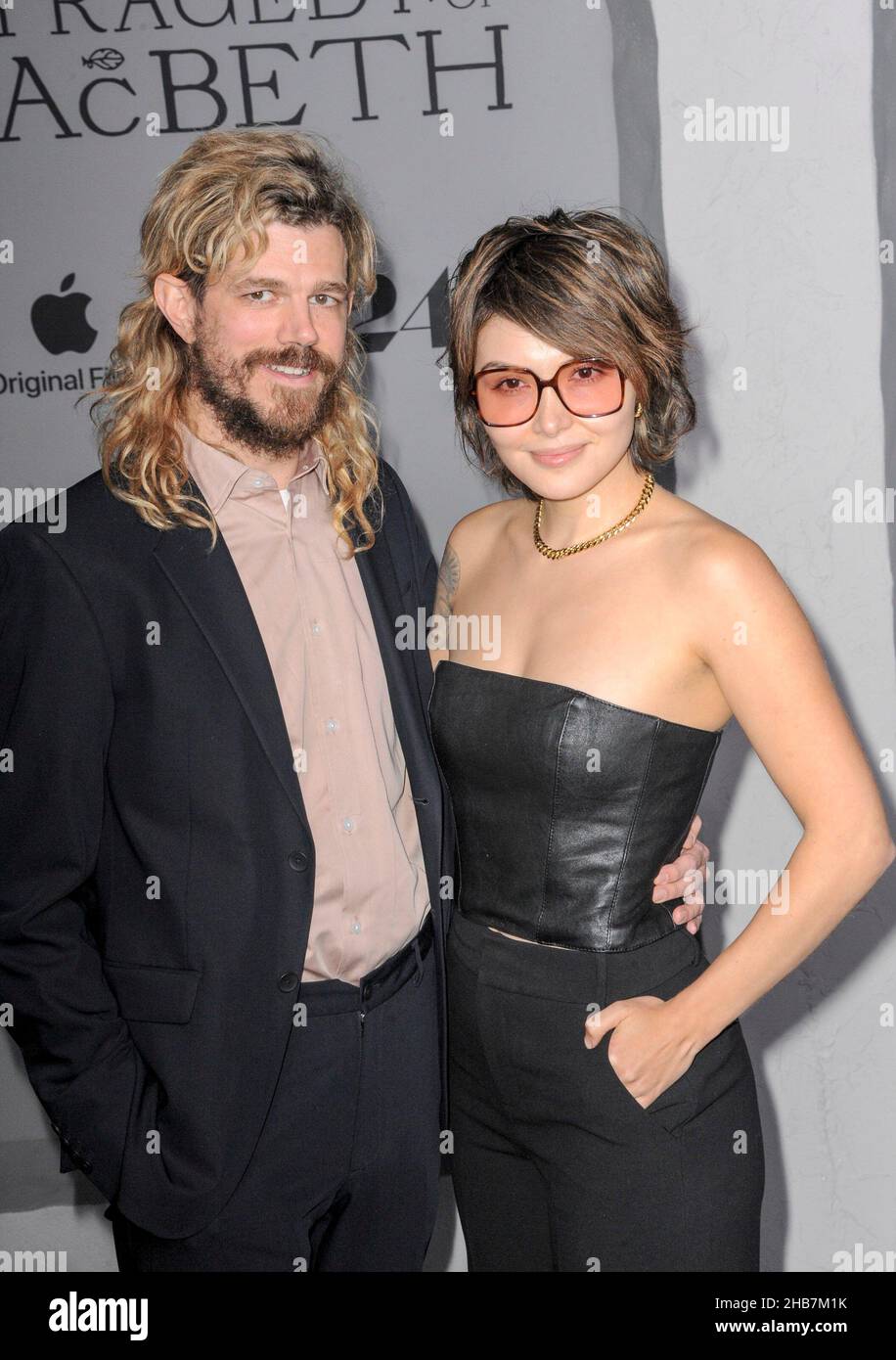 Los Angeles, USA. 16th Dec, 2021. Andre Hyland, Daniella Pineda at ...