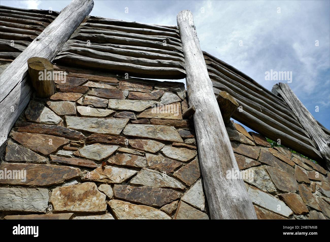 Celtic village reconstructed hi-res stock photography and images - Alamy