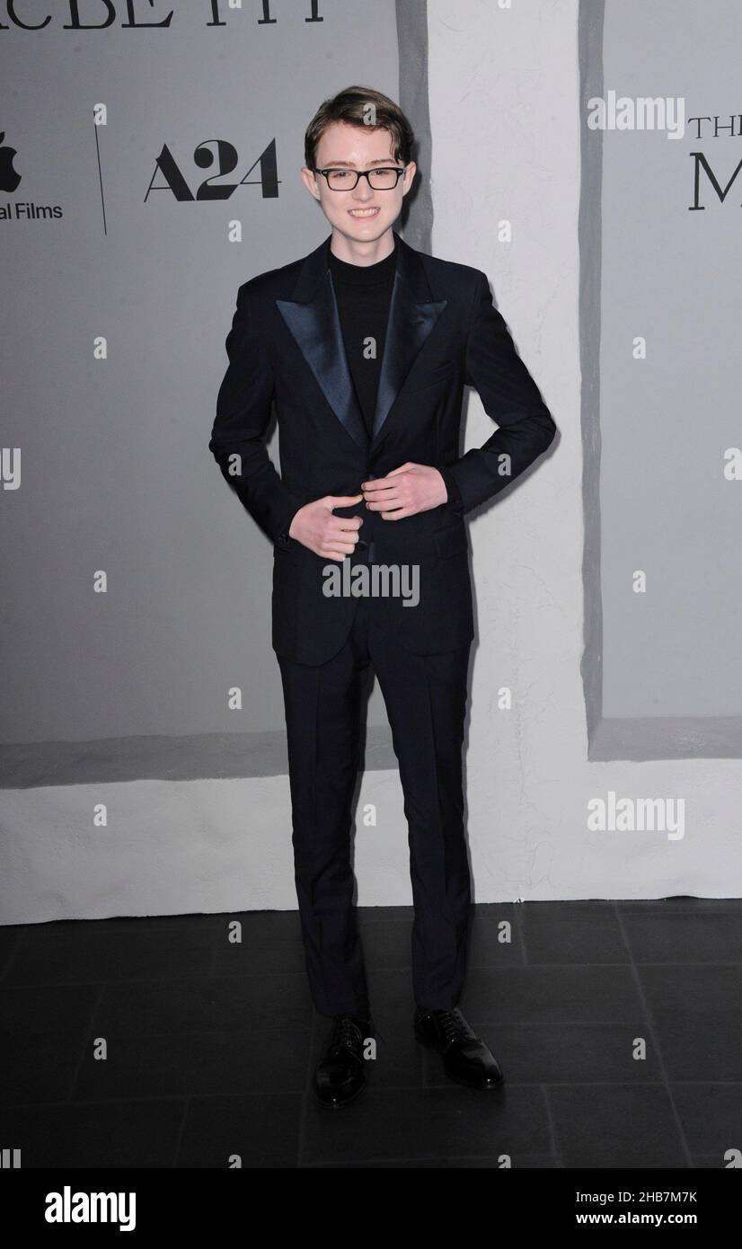 Los Angeles, USA. 16th Dec, 2021. Lucas Barker at arrivals for THE ...