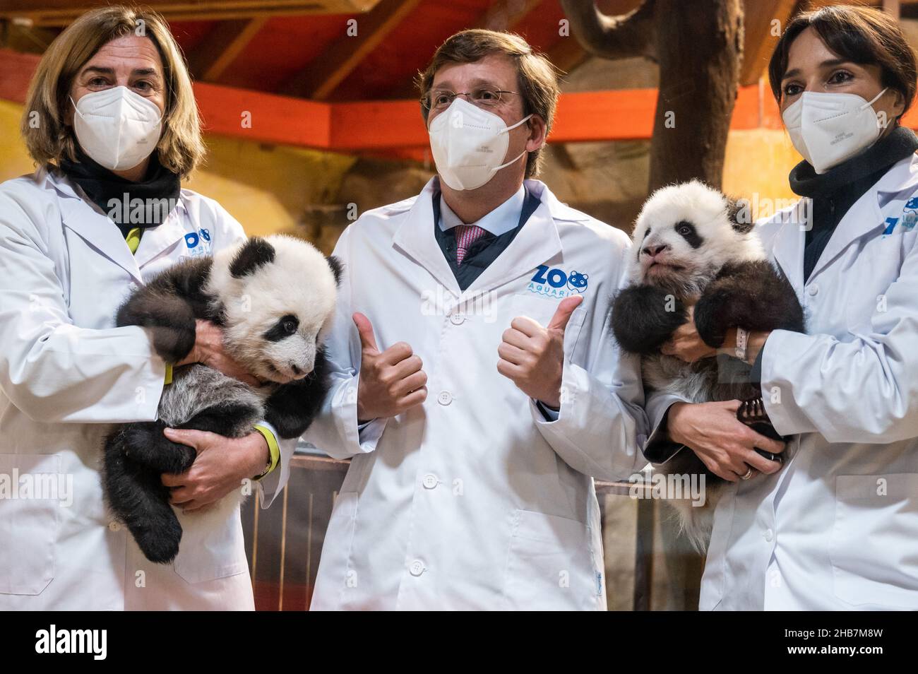 Madrid, Spain. 17th Dec, 2021. Mayor of Madrid Jose Luis Martinez ...