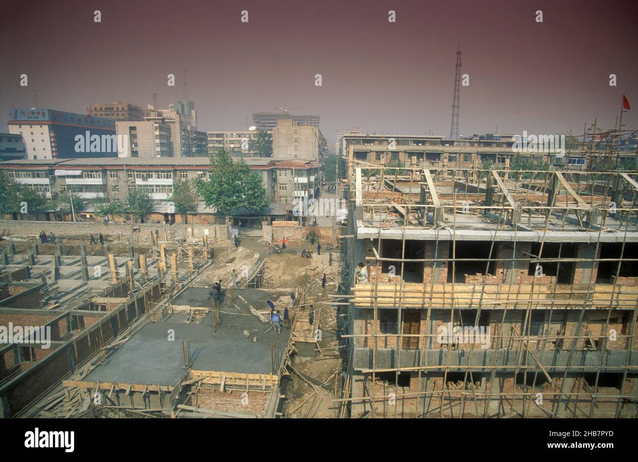 a Apartment House in the City of Xian in the Provinz of Shaanxi in ...