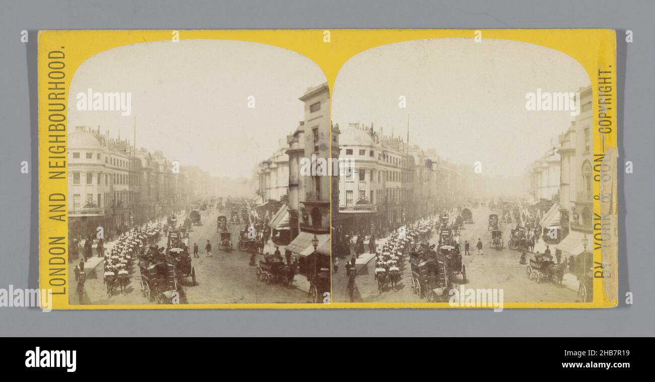 Regent Street in London, Regent Street (title on object), London and ...
