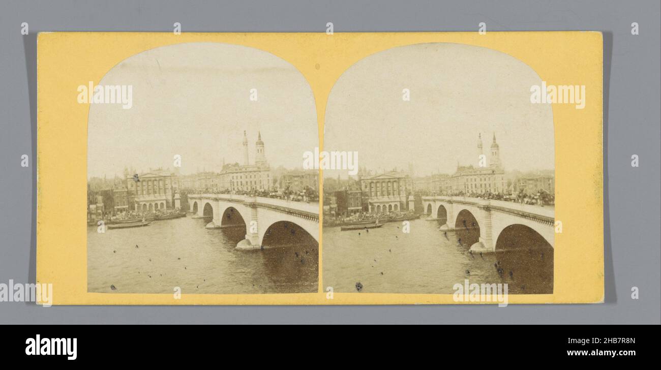 London bridge 1850 hi-res stock photography and images - Alamy