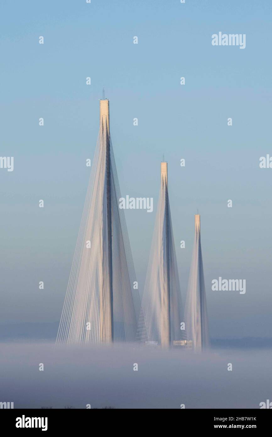 Queensferry roundabout hi-res stock photography and images - Alamy