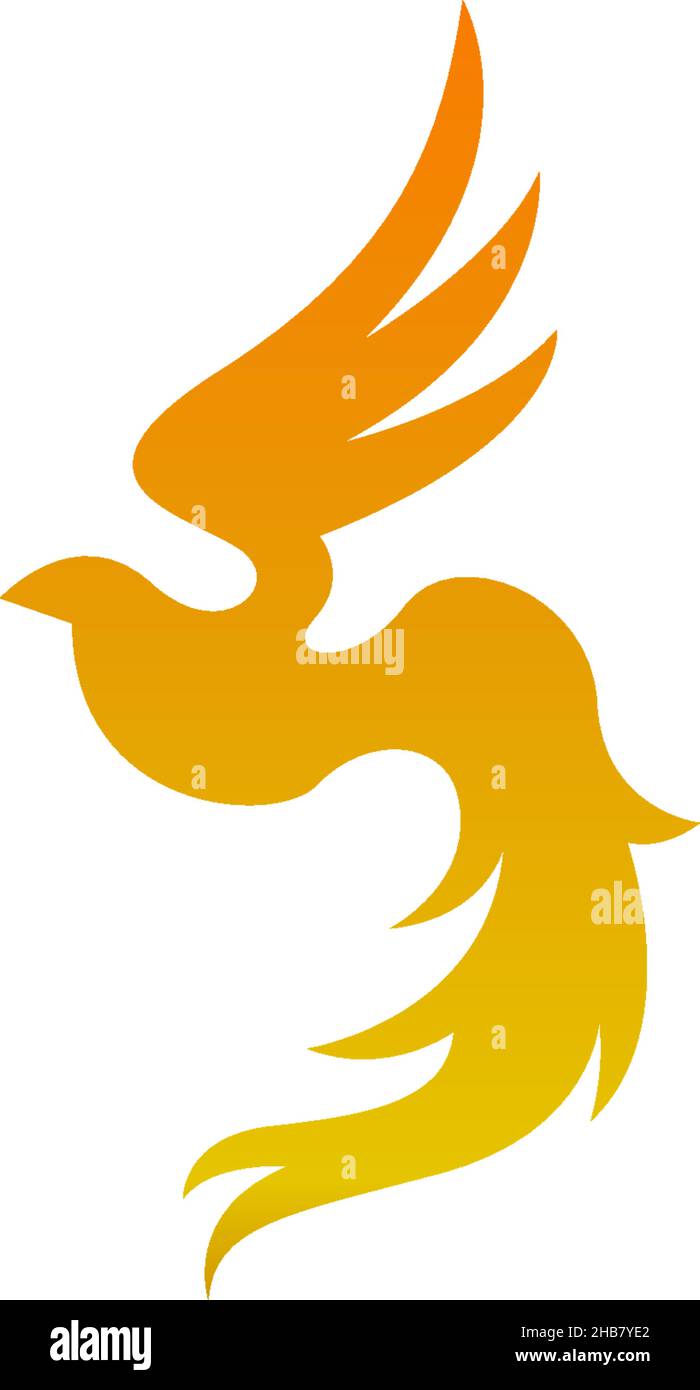 Phoenix logo icon design template vector illustration Stock Vector ...