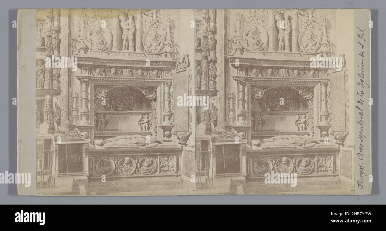 Tomb in the Iglesia de San Gil Abad at Burgos, anonymous, Iglesia de ...