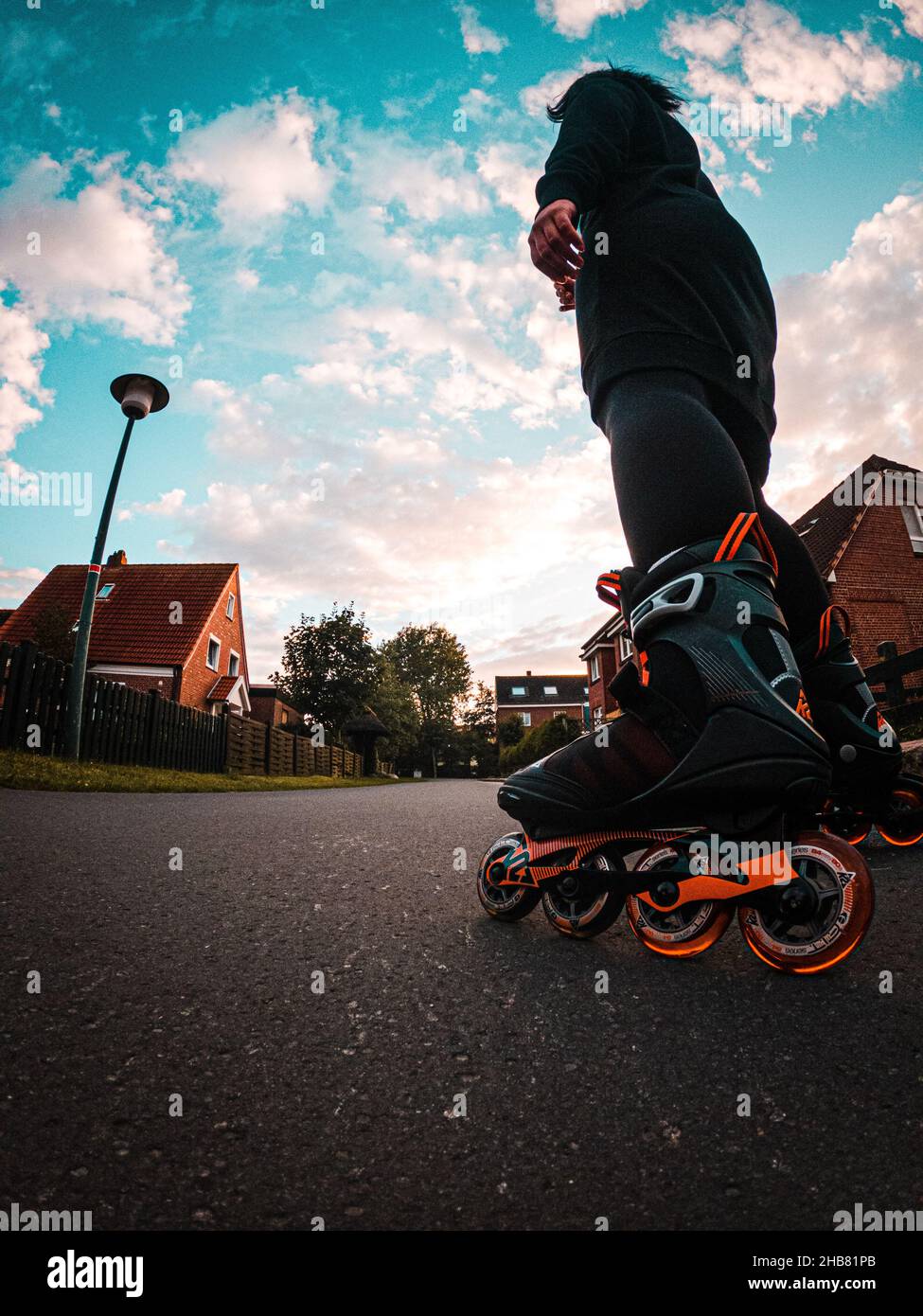 Person Rolling On The Ground