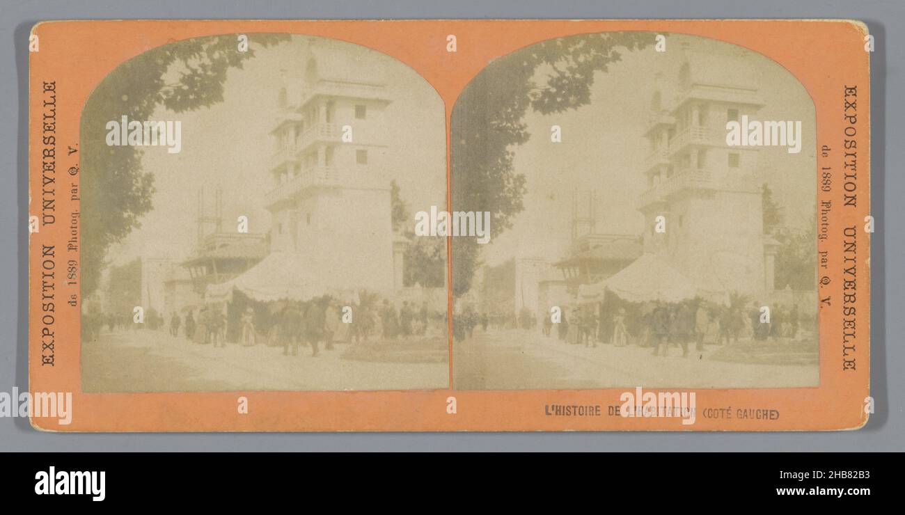 History of housing, at the 1889 World's Fair, L'Histoire de l ...