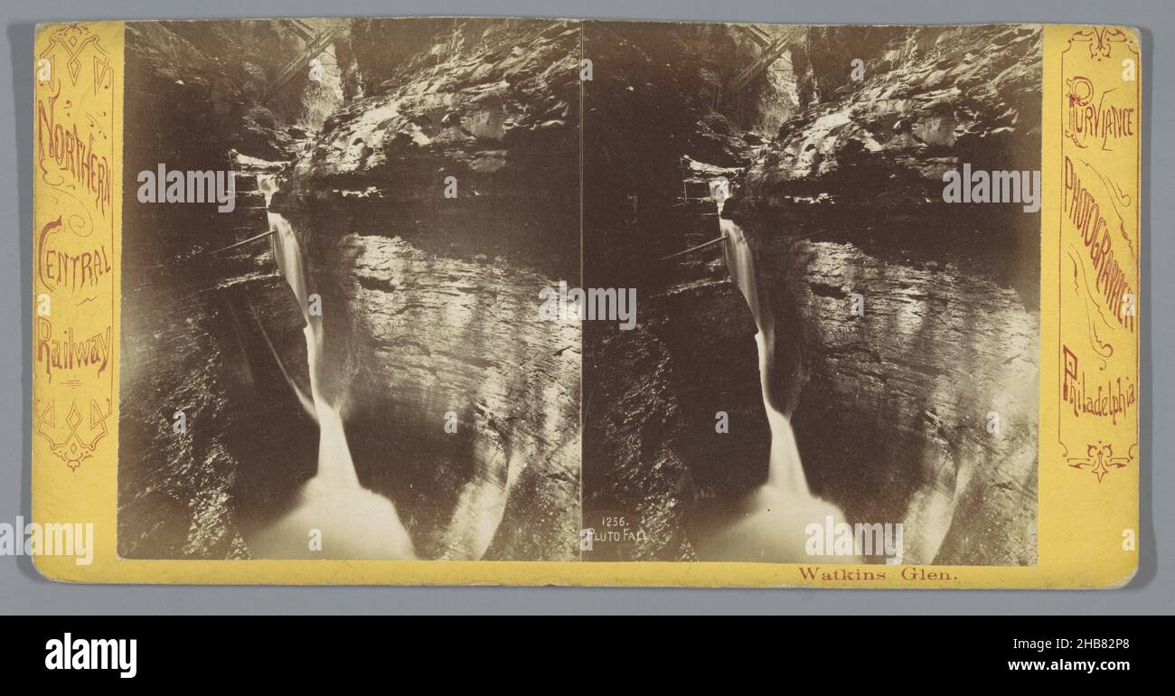 Pluto Falls in Watkins Glen State Park, Pluto Fall (title on object ...