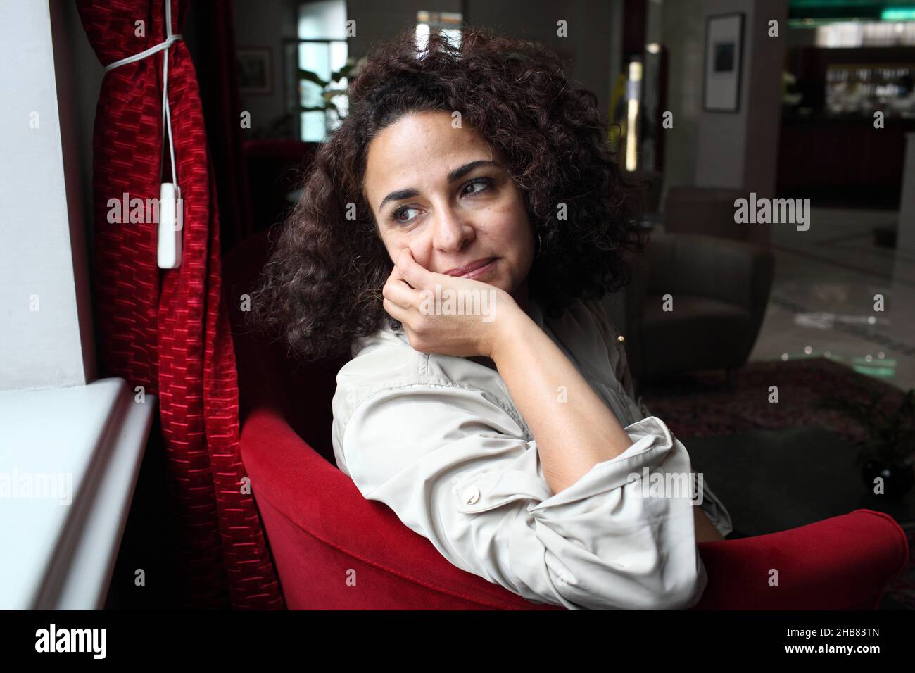 Portrait of Nadia Wassef 16/09/2021 ©Basso CANNARSA/Opale Stock Photo ...