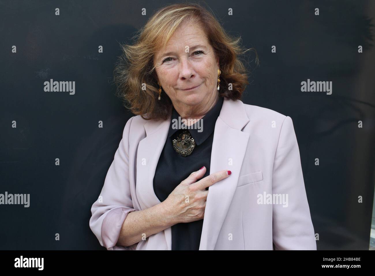 Portrait of Alexandra Lapierre 15/10/2021 ©Basso CANNARSA/Opale Stock ...