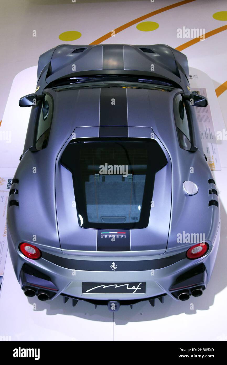 Modena, Italy, December 2021, MEF Ferrari Museum Casa Enzo Ferrari ...