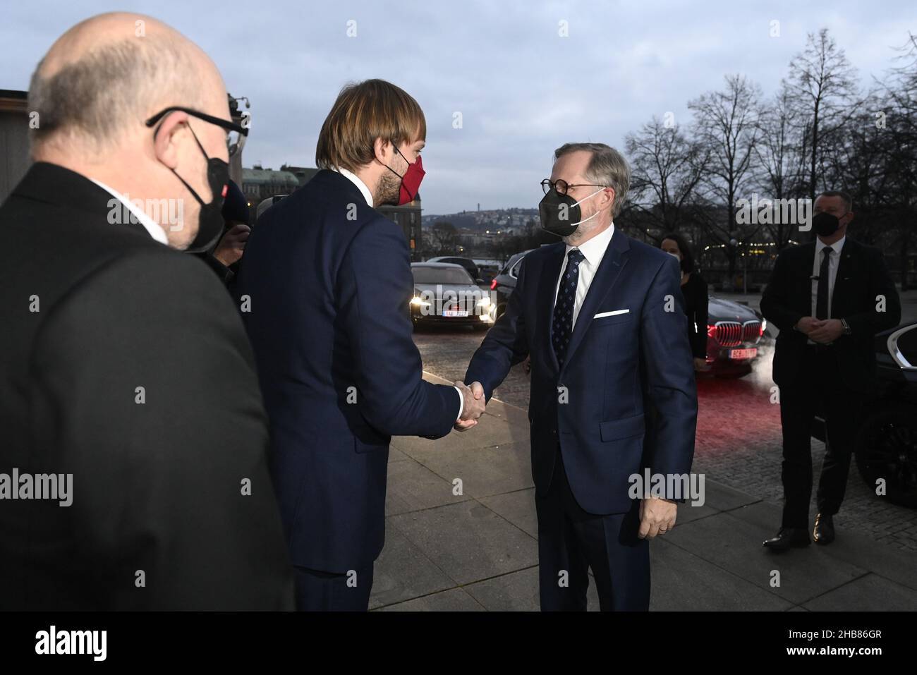 Prague, Czech Republic. 17th Dec, 2021. New Czech Prime Minister Petr ...