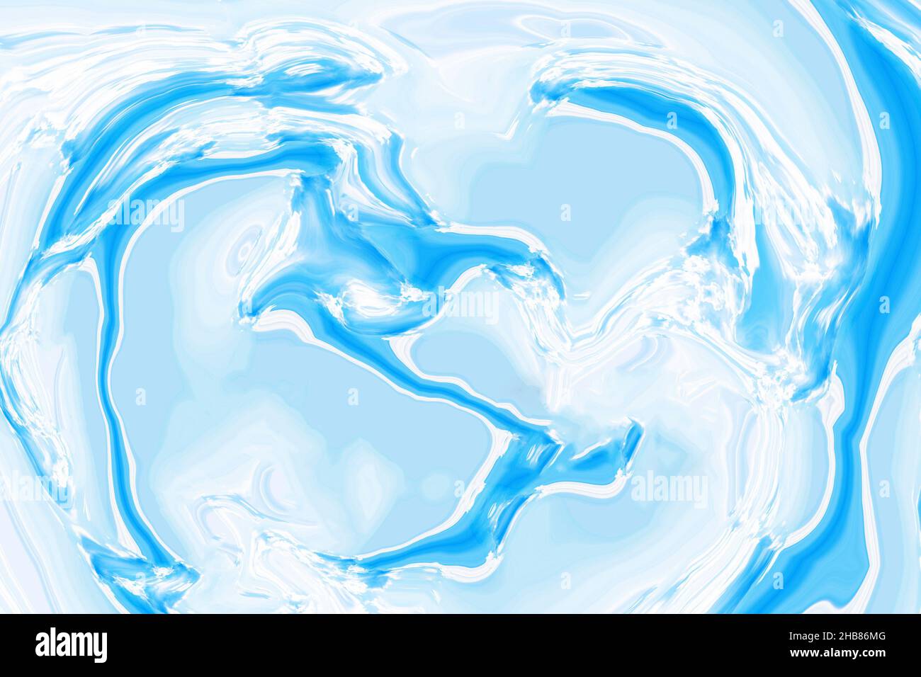 Abstract light blue liquid paint textured canvas. Turquoise color ...