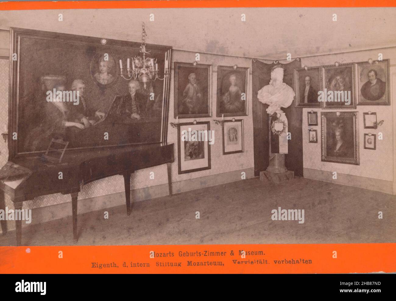 Wolfgang amadeus mozarts birth chamber hi-res stock photography and ...