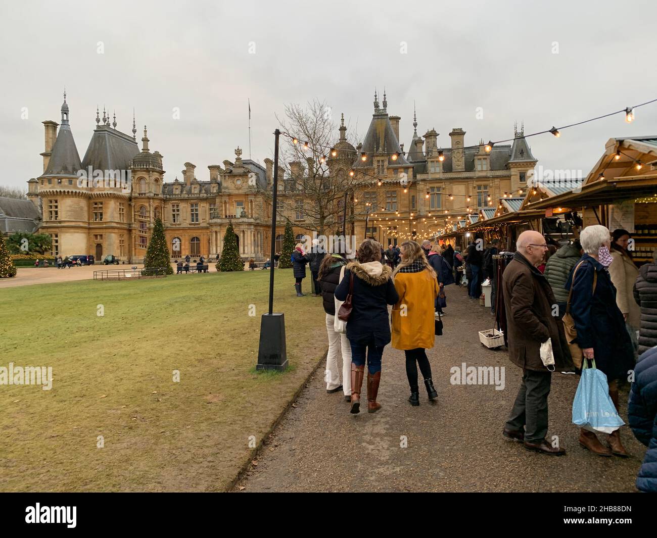 National trust christmas market hi-res stock photography and images - Alamy