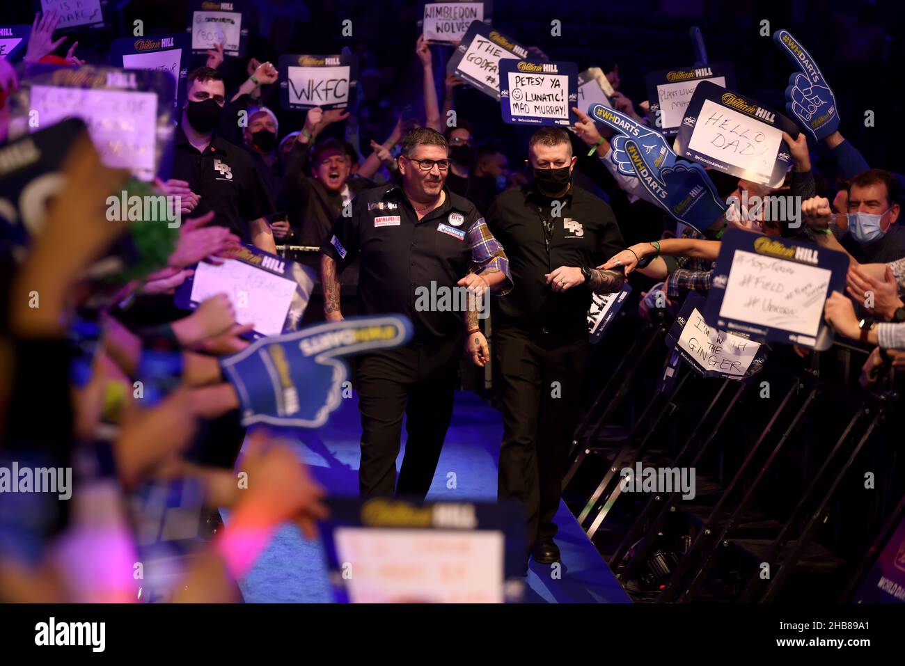 London, UK. 17th Dec, 2021. 16th December 2021; Alexandra Palace, London, England: The William ...