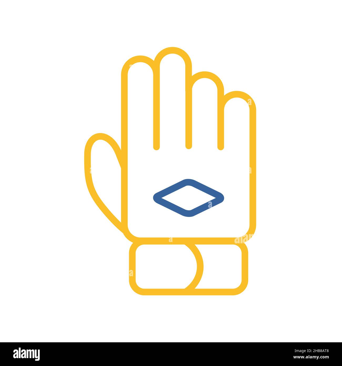 Work glove vector icon. Construction, repair and building. Graph symbol ...