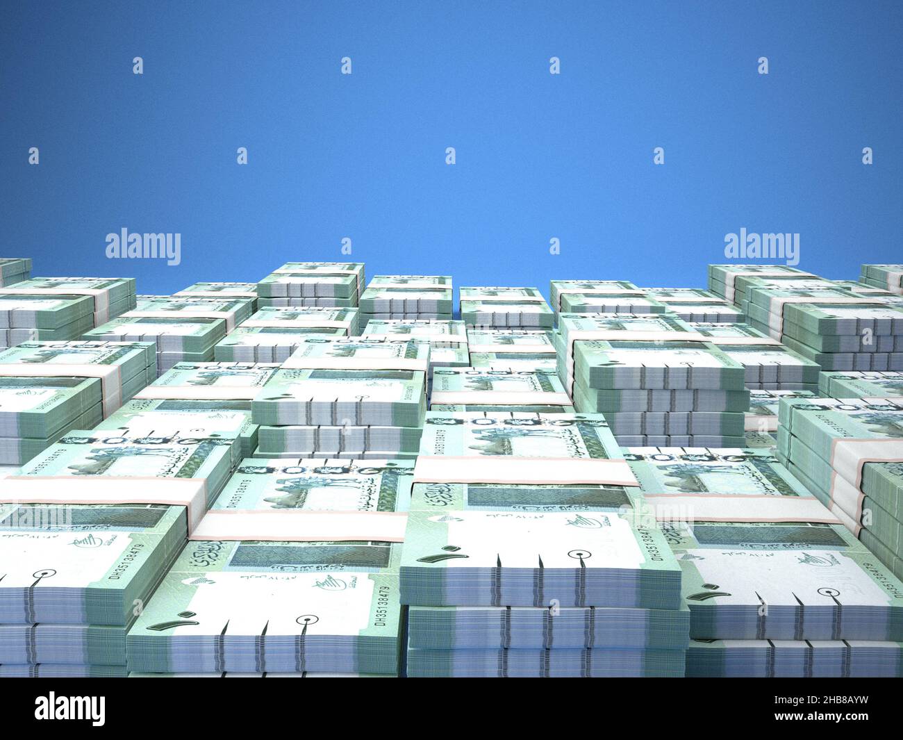 Money of Sudan. Sudanese pound bills. SDG banknotes. 10 pounds ...