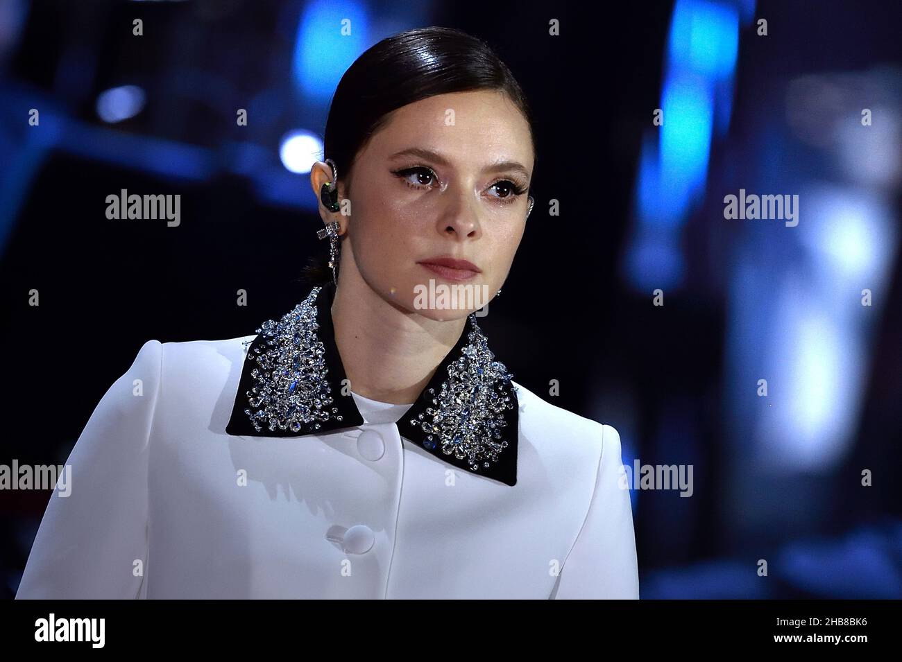 Rome, Italy. 17th Dec, 2021. Rome, Italy. 17th Dec, 2021. The singer ...