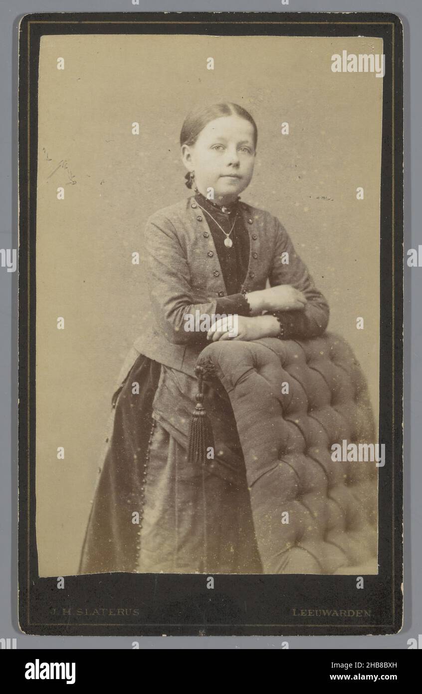 Portrait of Fietje Anema, Idanus Hendrikus Slaterus (mentioned on ...