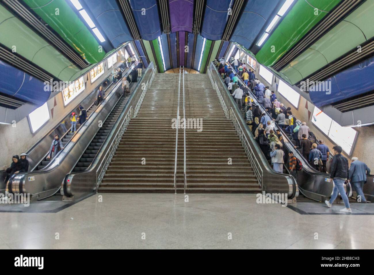 Iran tehran commuter hi-res stock photography and images - Alamy