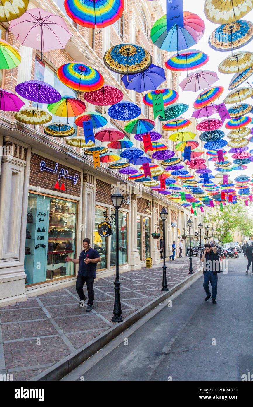 Tehran street scene hi-res stock photography and images - Alamy