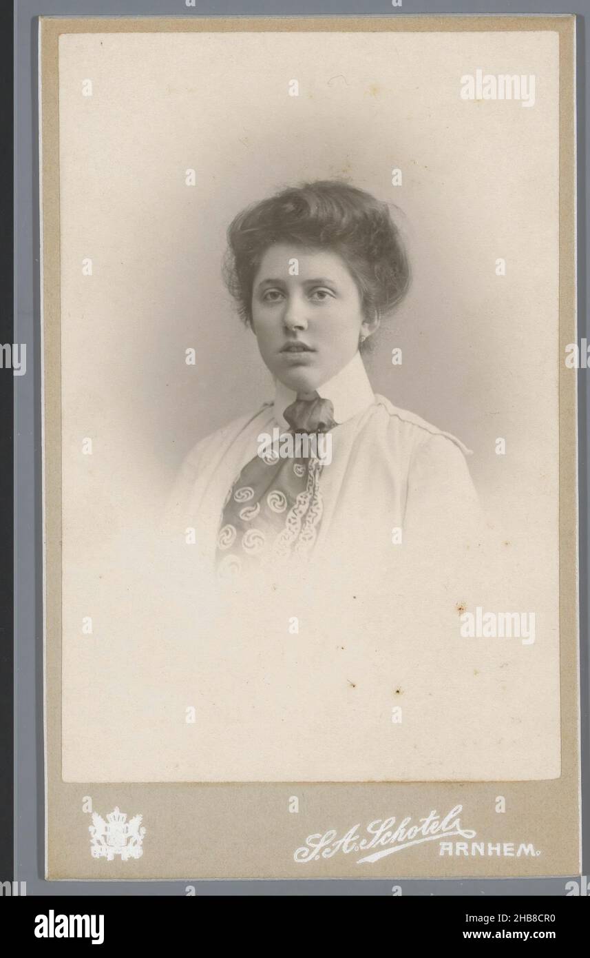 Portrait of Betsy van Vleugel, Stephanus Adrianus Schotel (mentioned on ...