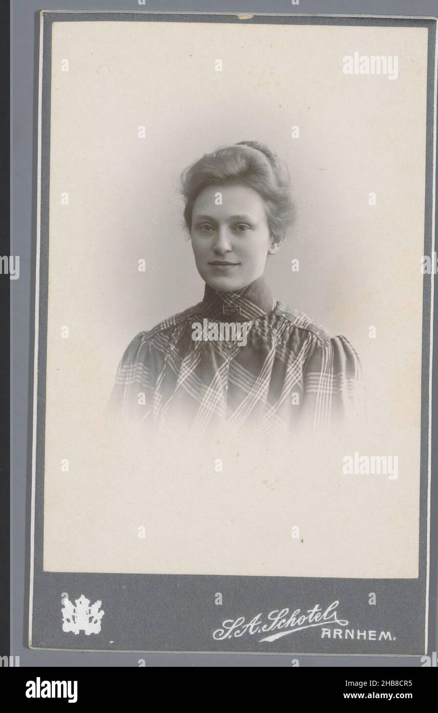 Portrait of Wies de Raaf, Stephanus Adrianus Schotel, (mentioned on ...