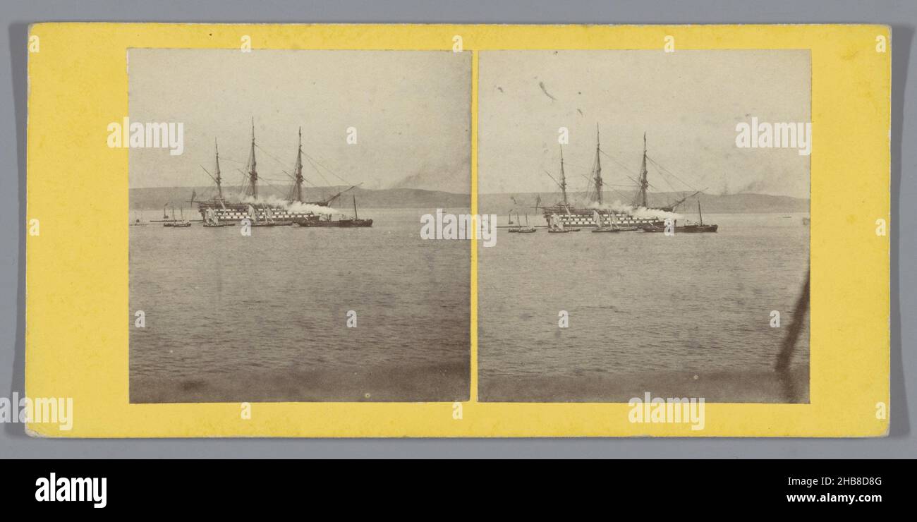 Ship the HMS 'Royal Albert' in the Firth of Forth, H.M.S. Royal Albert ...