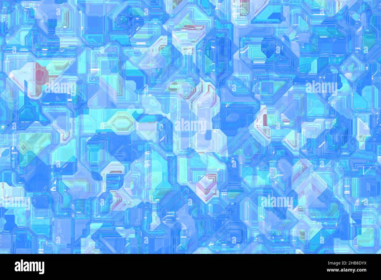 cute cyber computer template cg texture background illustration Stock ...