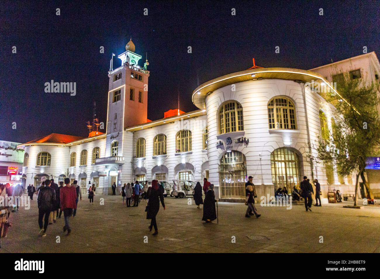 City cityscape iran rasht architecture tower hi-res stock photography ...
