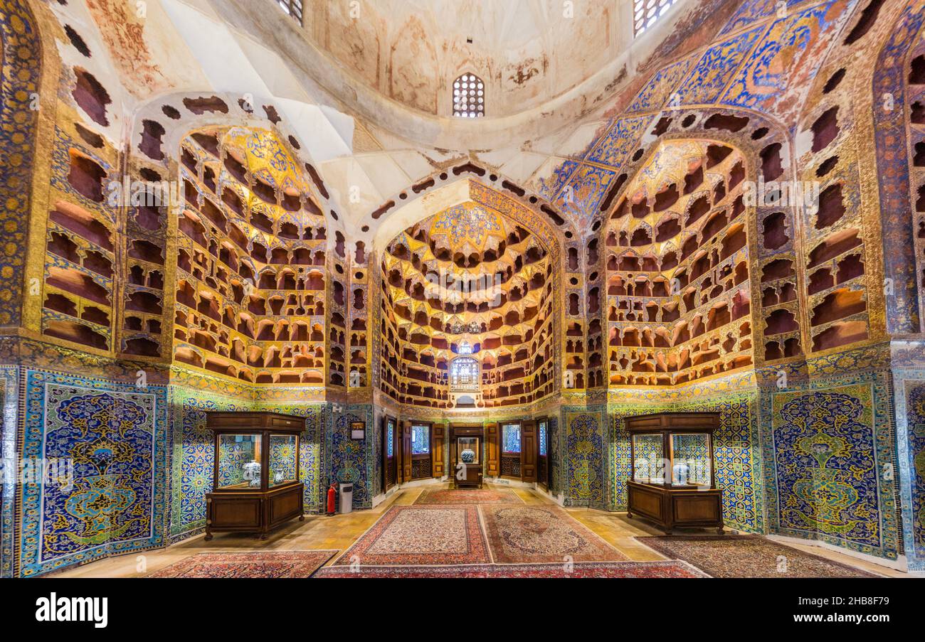 Interior of Chini Khaneh China Room in Sheikh Safi Al-Din Ardabili ...