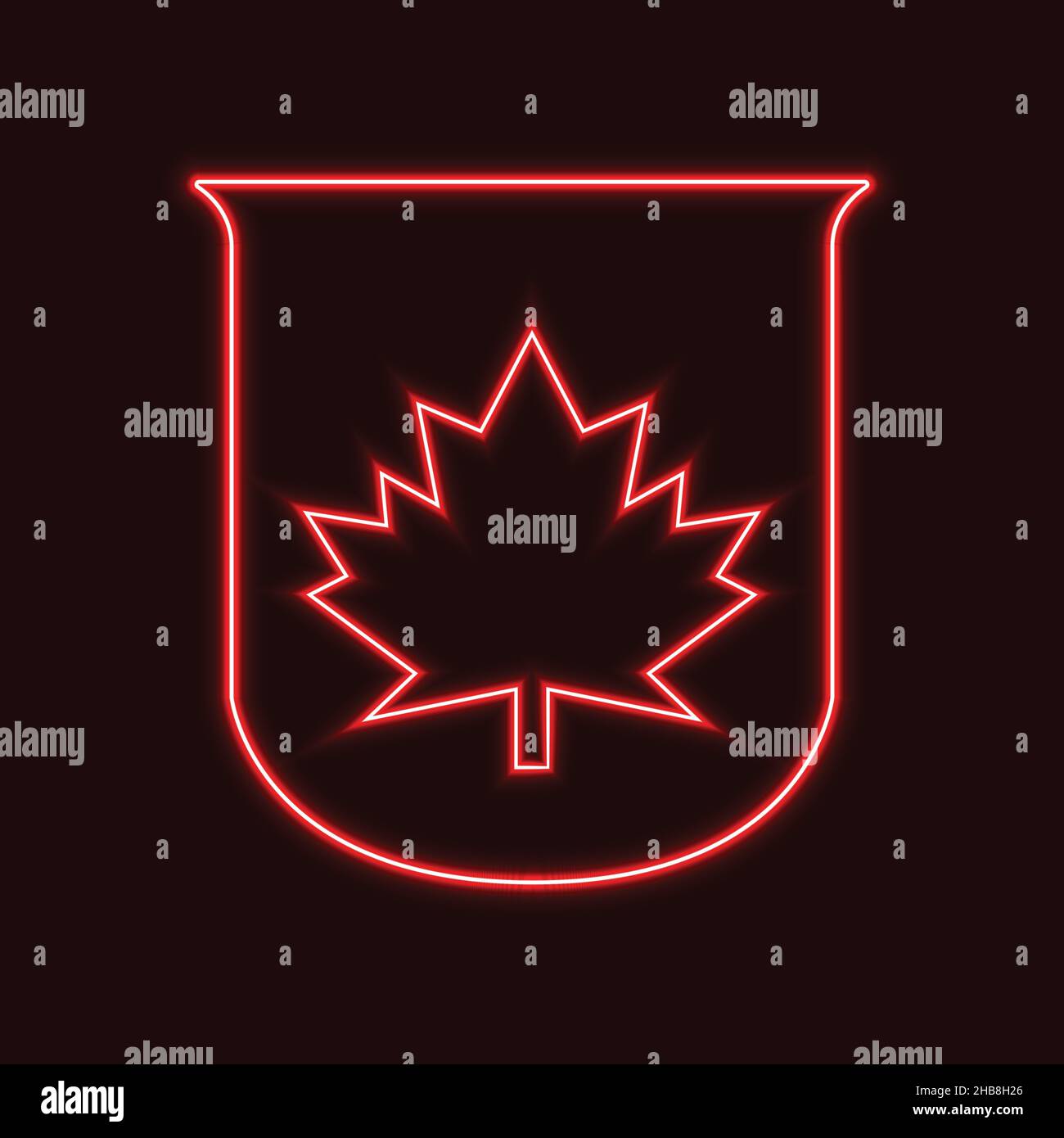 Canadian street sign Stock Vector Images - Alamy