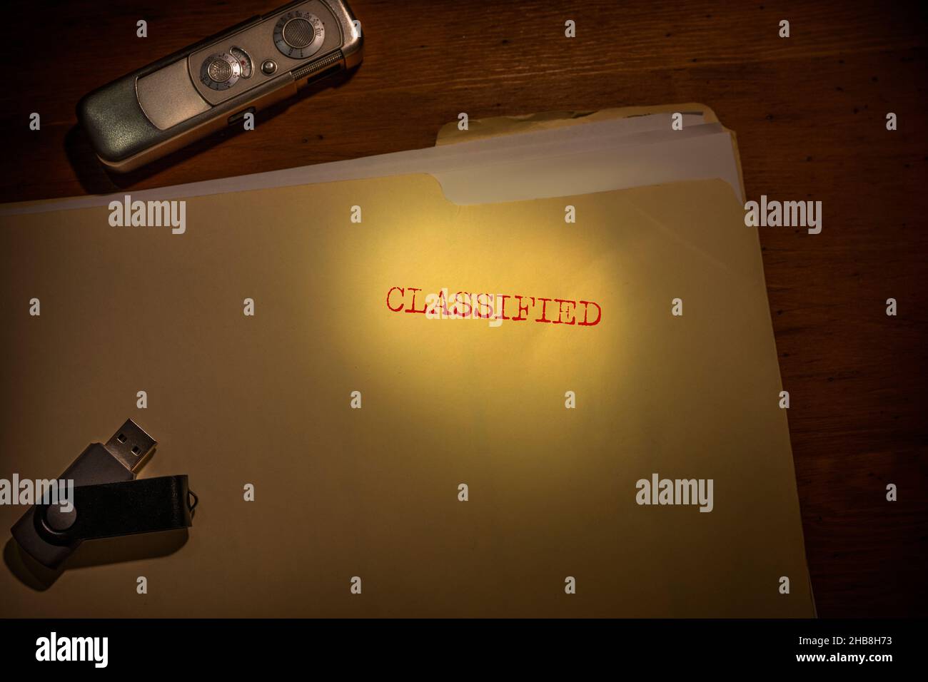 Classified file folder hi-res stock photography and images - Alamy