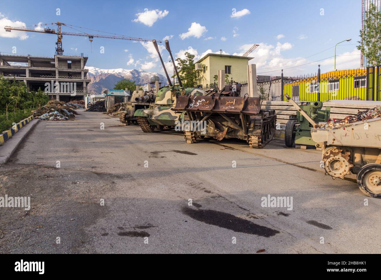 Iranian armored vehicle hi-res stock photography and images - Alamy