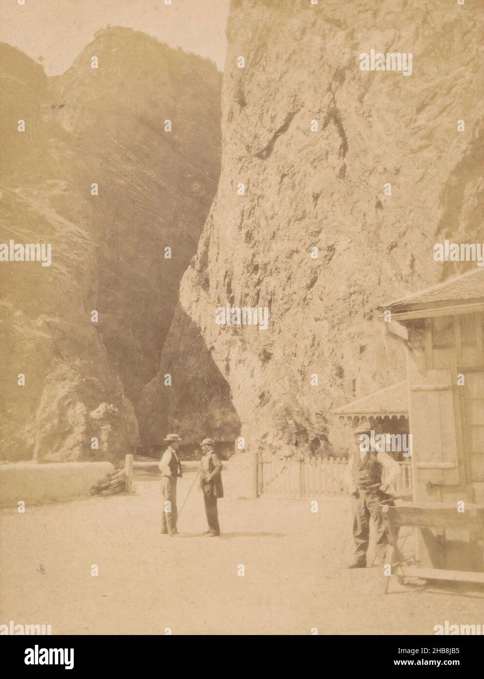 Entree de la gorge du trient hi-res stock photography and images - Alamy