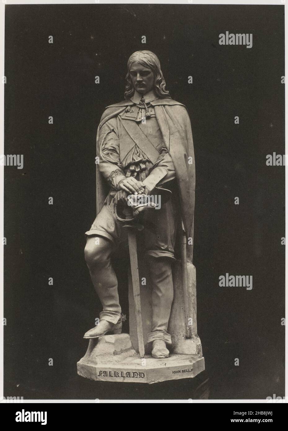 Statue by John Bell, representing Lord Falkland, exhibited at the 1851 ...